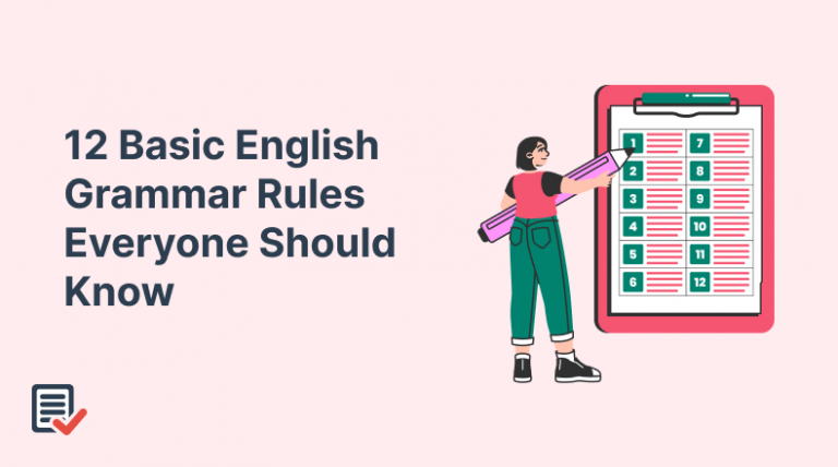 12 Basic English Grammar Rules Everyone Should Know