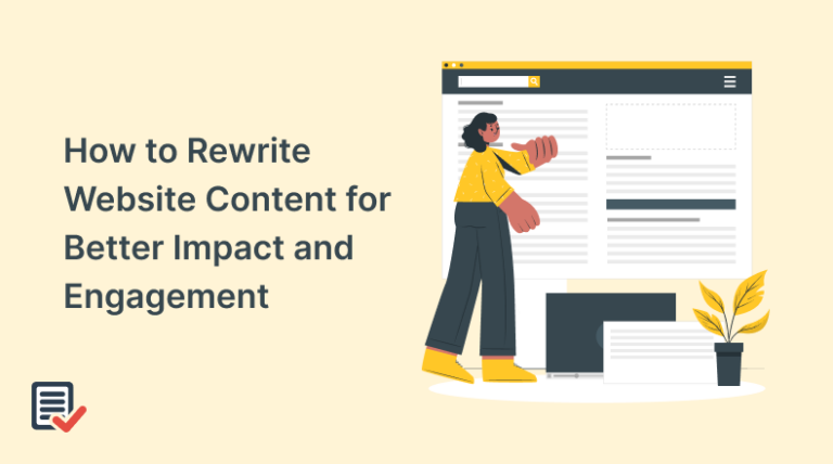 How to Rewrite Website Content for Maximum Engagement?