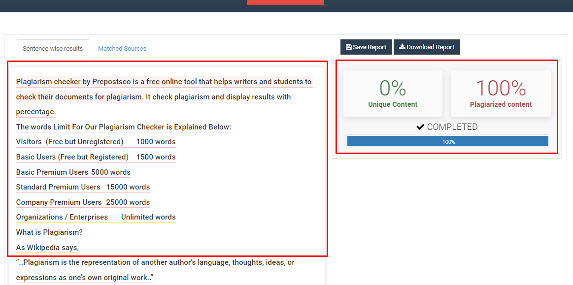 Accurate Plagiarism Checkers for Research Papers